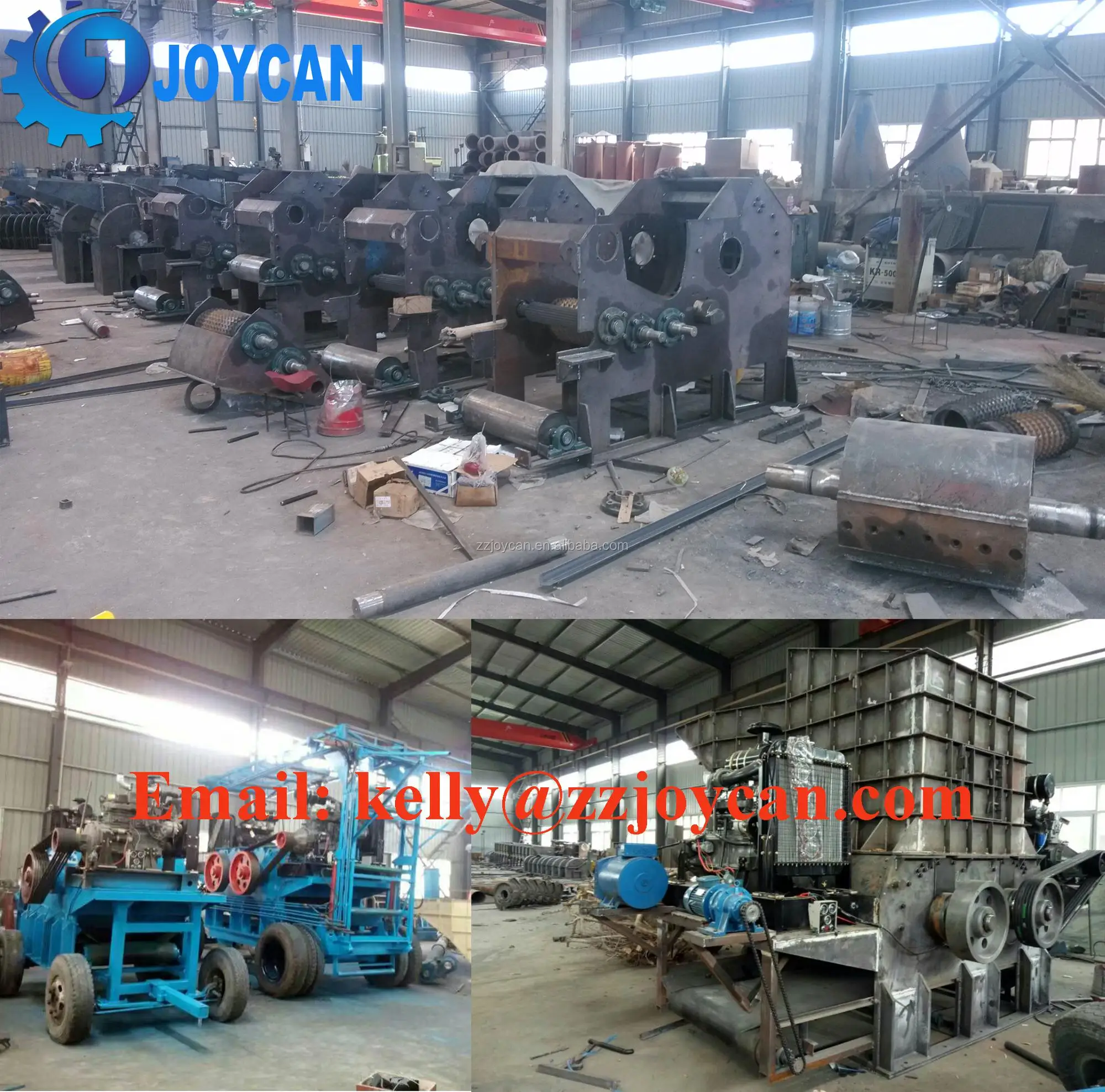 Thailand Wood Stump Breaker Equipment Tree Root Crusher Machine Tree ...