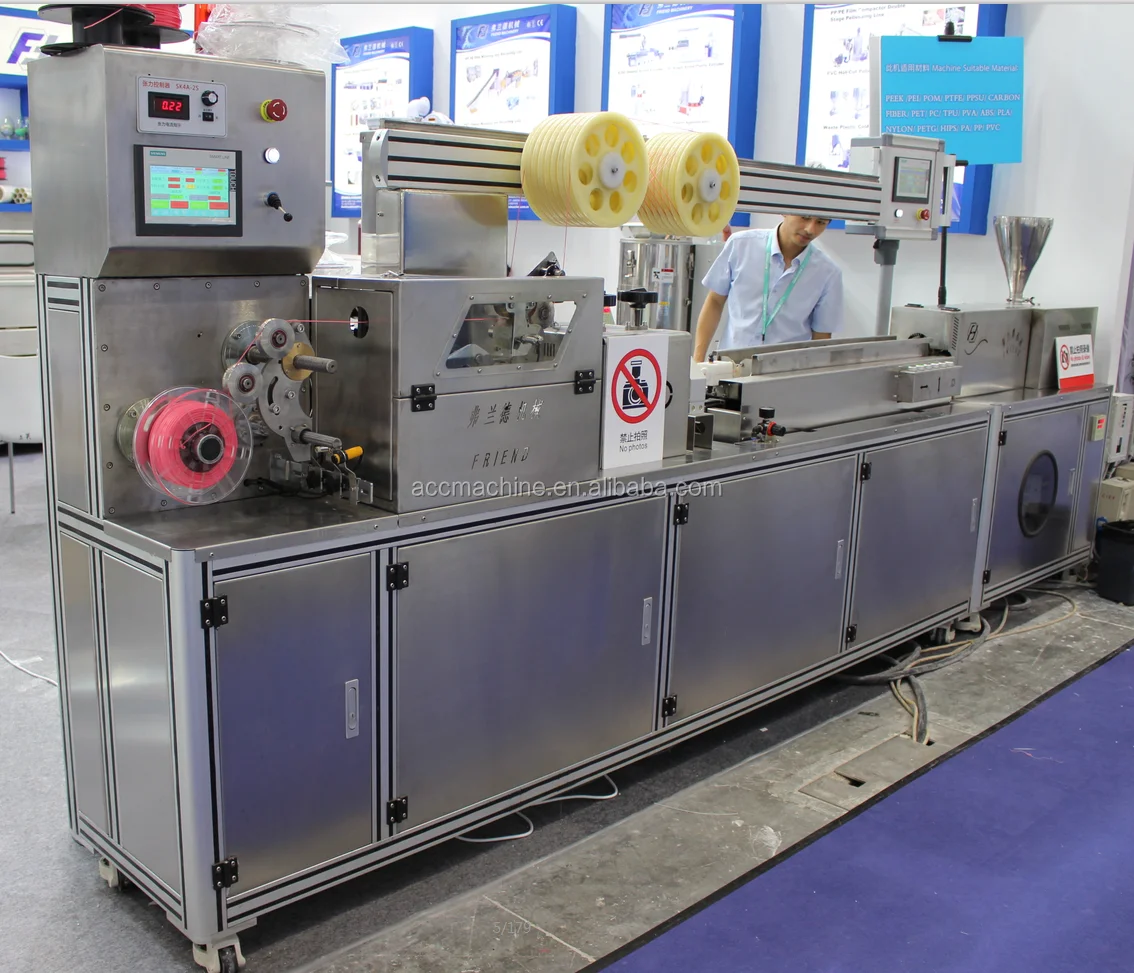 High Capacity Abs Pla Plastic Filament Lab Mini Small Extruder Machine ...