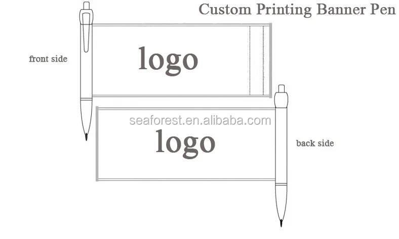 Cheap Custom Promotional Multifunctional Ball Pens Scrolling Message ...