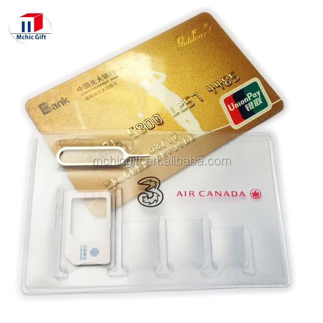 Cheap Custom Soft Plastic Pvc Sim Cards Sleeve,Micro / Nano Sim Cards ...