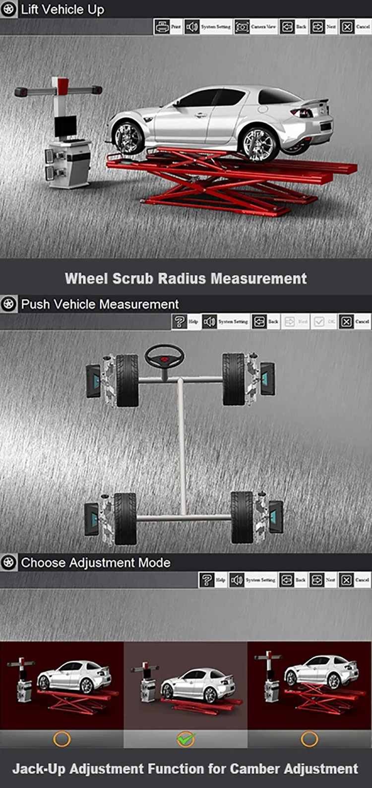 Car Front End and Back Alignment Device Machine| Alibaba.com