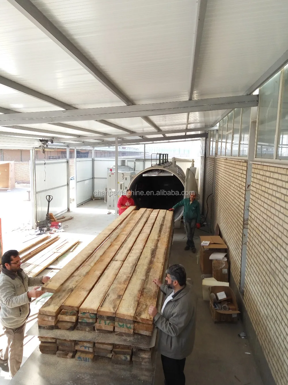 Vacuum Wood Drying Machine High Frequency Timber Dryer Kiln Price 14m3 ...