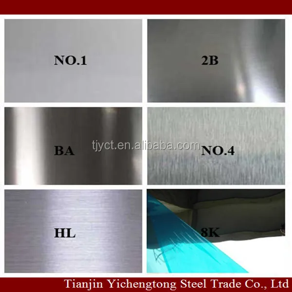 Stainless Steel Sheet Ba 2b Pvc Coated 201 304 316l - Buy Stainless ...