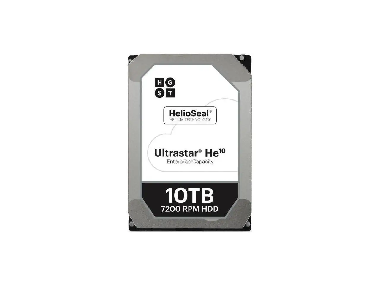Hgst Huh721010al5200 10tb 12gbps 7.2k 512e 3.5in Lff Enterprise Sas ...