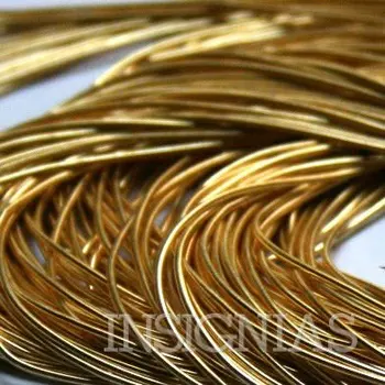 Gold Smooth (shine) Embroidery Bullion Wire - Buy Gold Embroidery ...