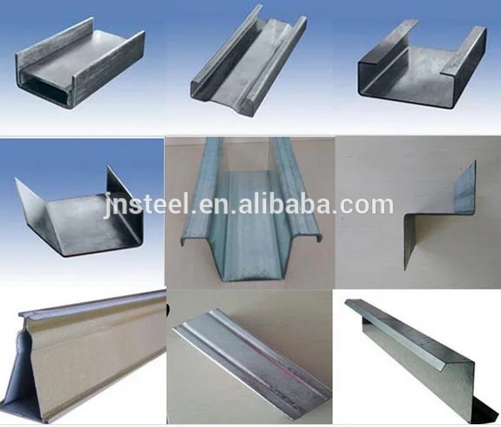 Gegalvaniseerd Structurele Staal C Kanaal/c Profiel/z Gording - Buy C ...
