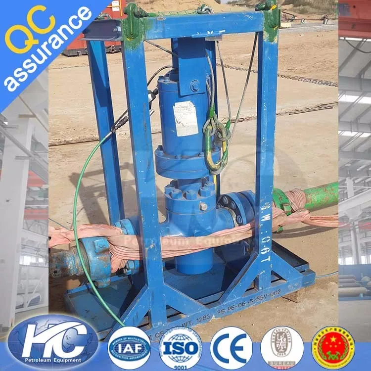 Ground Safety Valve / Ssv / Pressure Relief Device For Closing Gate ...