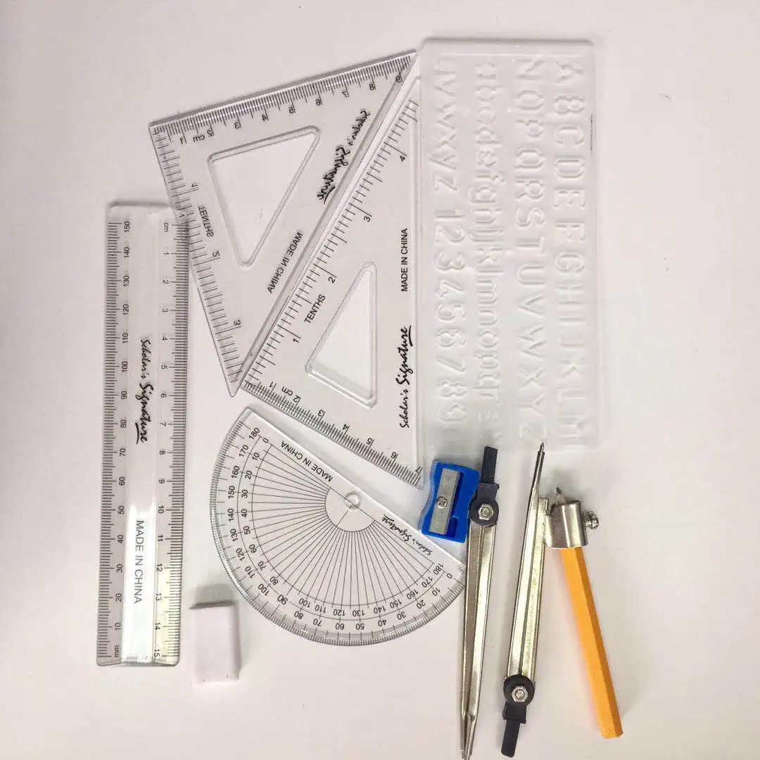 Wholesale Products Oxford Math Geometric Set Stationery,Math Geometric ...