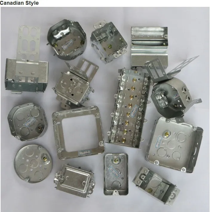 2104-lle Single Gang Electrical Metal Outlet Boxes - Buy Electrical ...