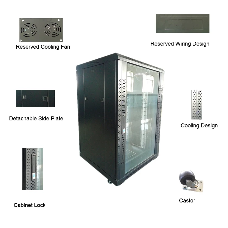 OEM Service Hot New Products 19 Inch Network Data Cabinet 8U 10U 18U ...