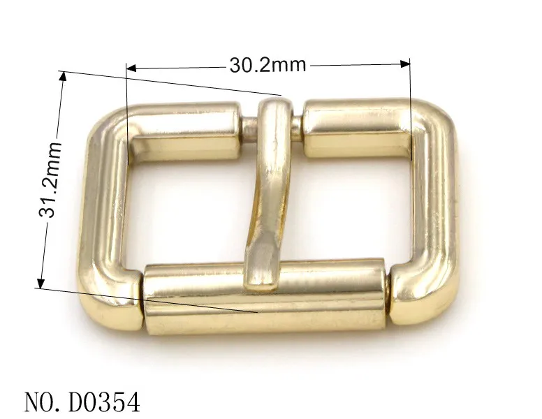Wakison Bag Hardware 20 Years Experience Brass Metal Roller Buckle for ...