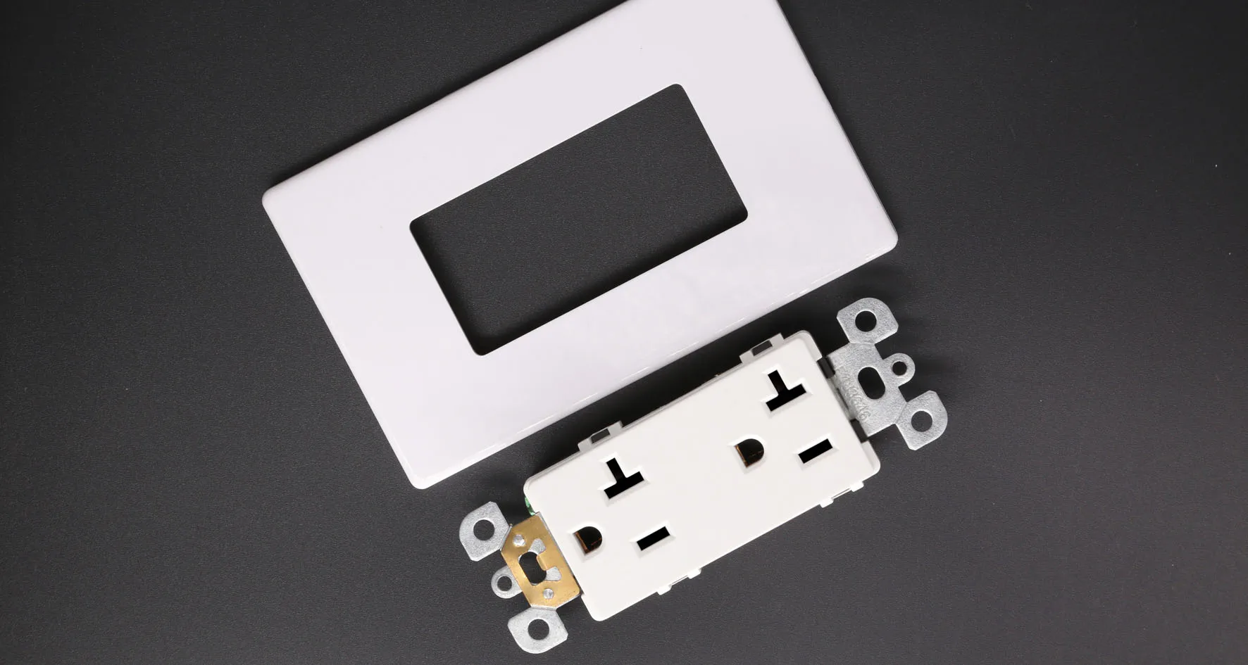 Nts20 Duplex Socket Outlet 125v 20a High Grade Electrical Wall Socket ...