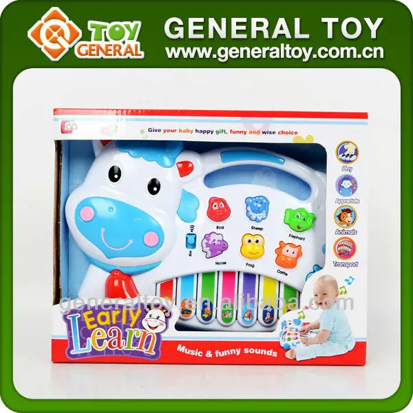 Mini Music Player Toy Plastic Music Instrument Toys Musical Animal ...