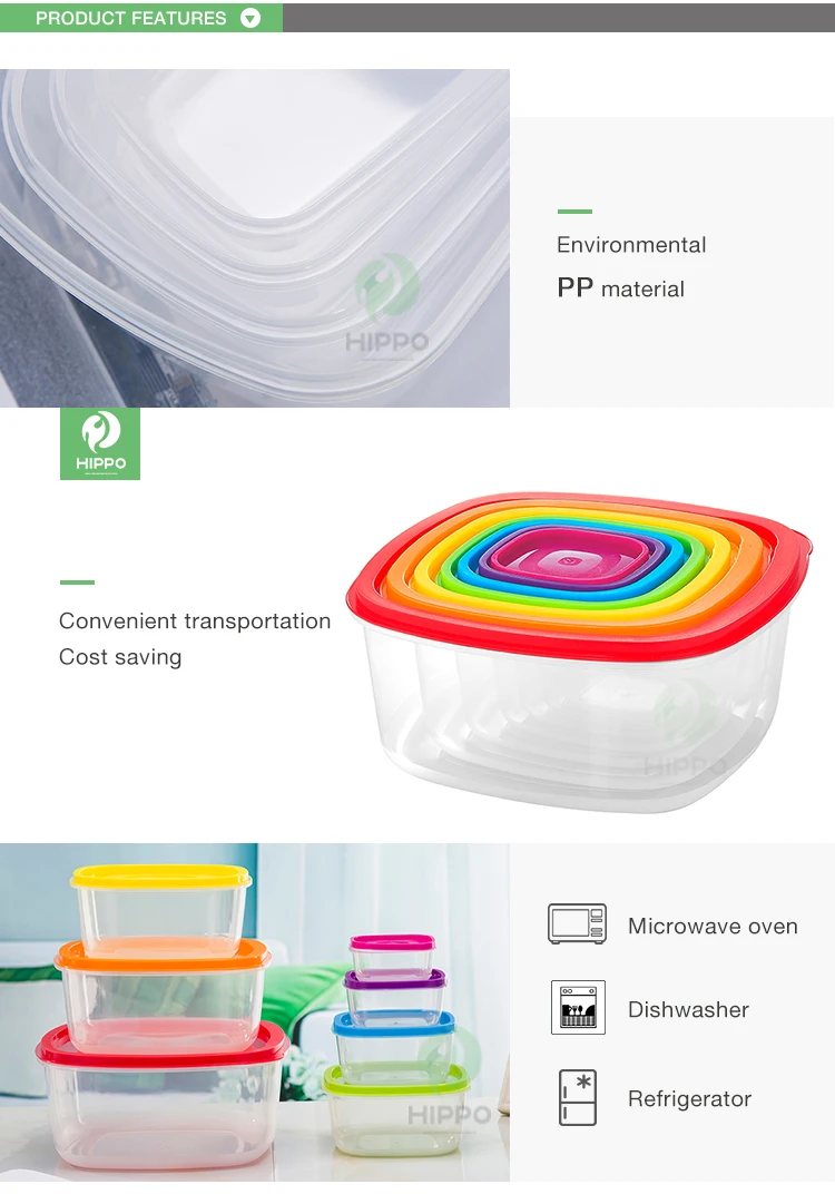 Thailand Insulated Disposal PP Plastic Food Container