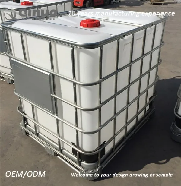 Ibc Tank 1000 Liter Bulk Containers For Storage Liquid And Shipping ...