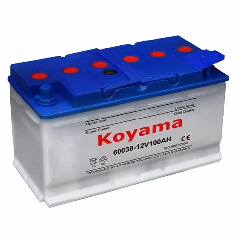 60038 Din100 Dry-charged Car Battery/truck Battery/vehicles Battery On ...