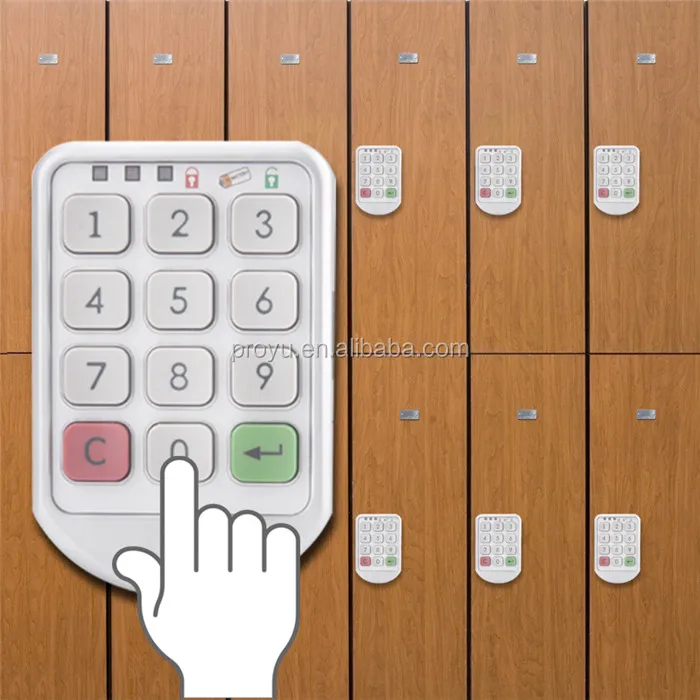 Hot Selling Gym Electronic Locker Lock Smart Locker Py-el96 - Buy High ...