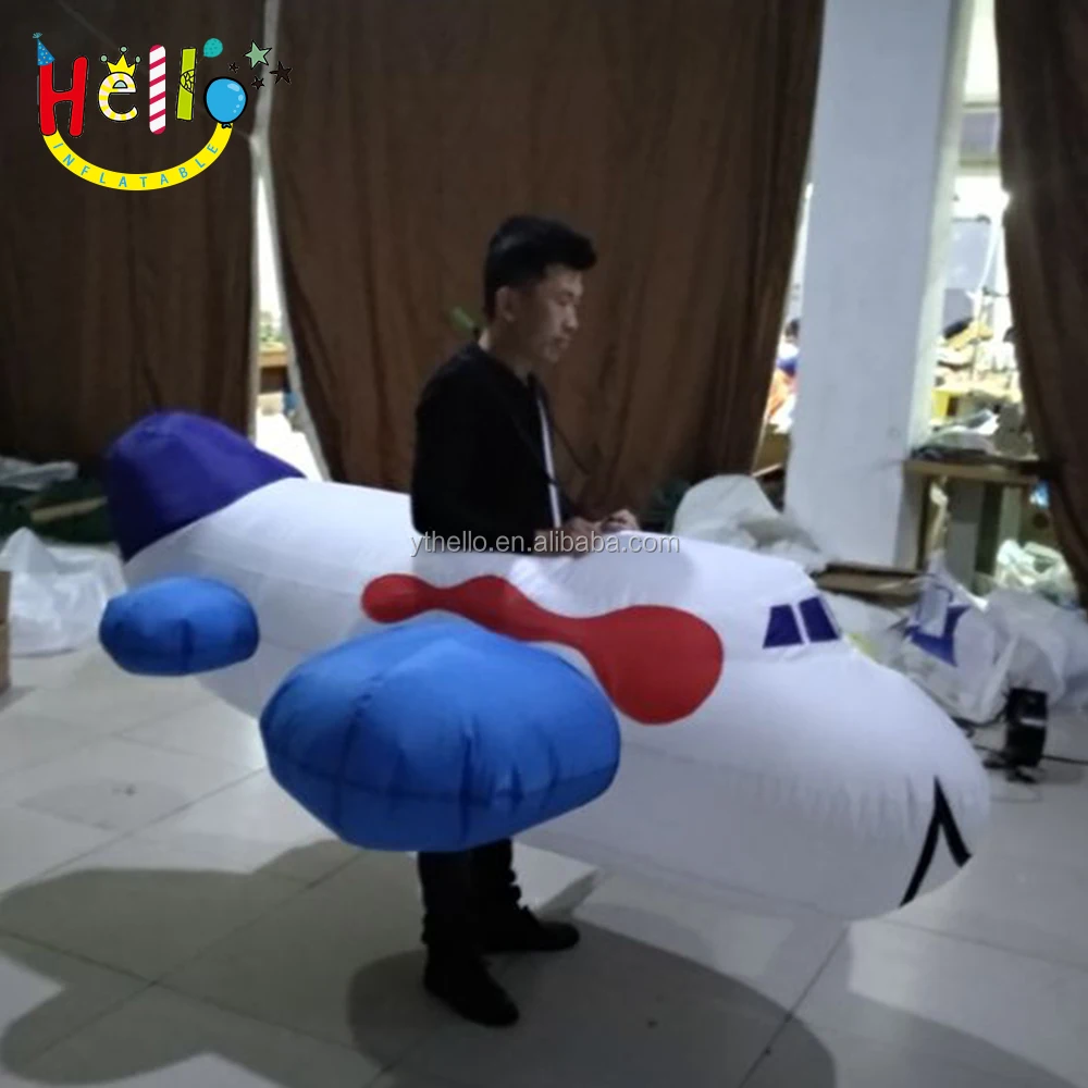 Carnival Inflatable Plane Costumes Funny Inflatable Airplane Costume ...