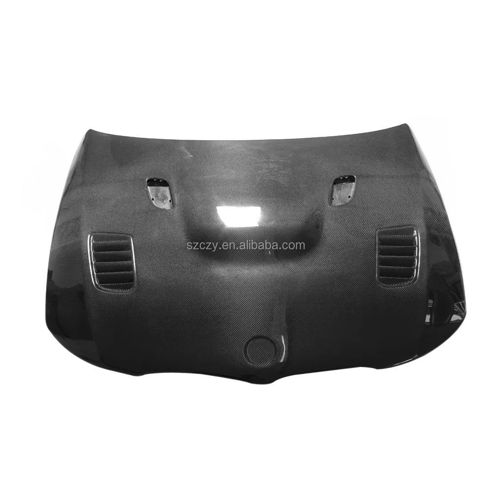 V Style Aftermarket Race Carbon Car Front Engine Bonnet Hood For Bmw ...