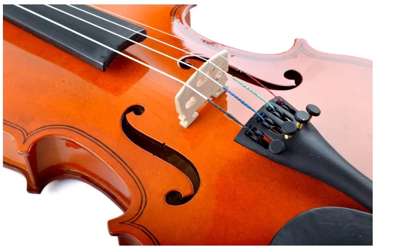 Wholesale 1/4 3/4 1/8 1/2 4/4 Beginner Custom Made Violin With Violin ...
