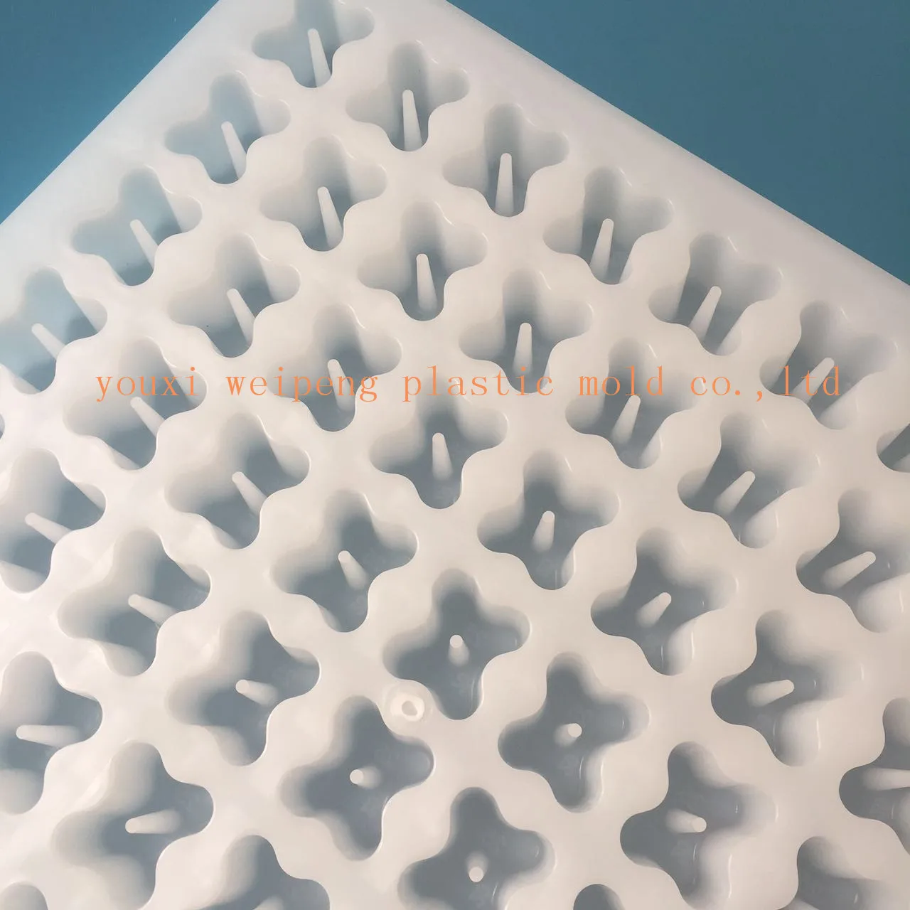 MH2025-YL 72-Cavity Plastic Injection Mold for Slab PP Concrete Spacer ...