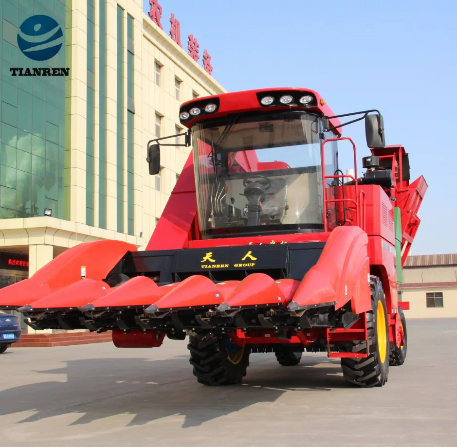 TIANREN 5 Row Sweet Corn Combine Harvester 4YZ-5 - High Productivity