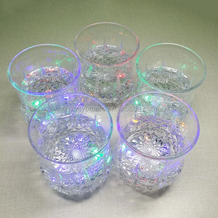 Water Activated Light Rainbow Color Changing LED Cup for Wedding Party ...
