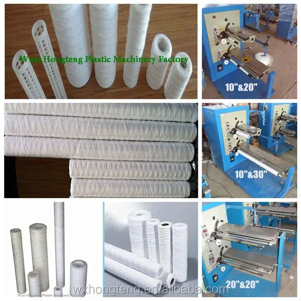 Popular PP Yarn String Wound Filter Making Machine for Chemical(id ...