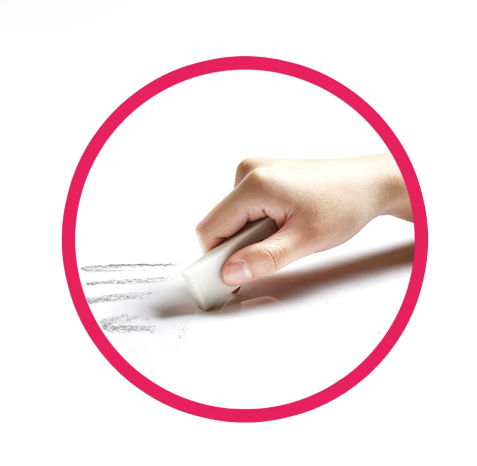 Proffesional Office and School 8B square pencil rubber erasers| Alibaba.com