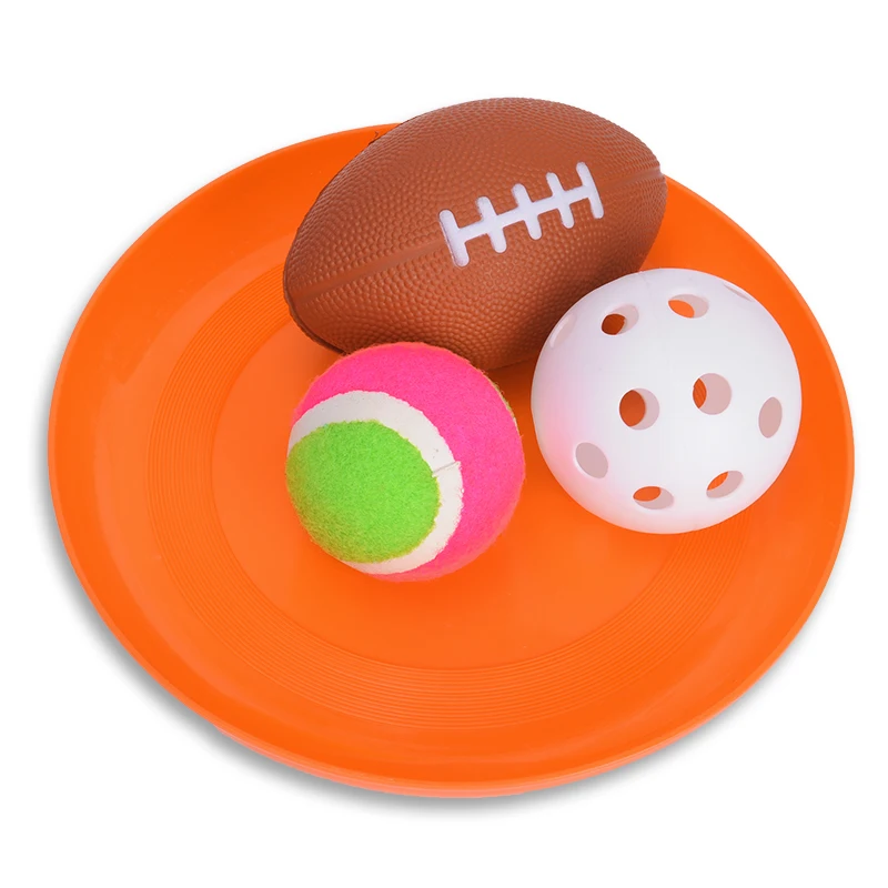 Flying Disc Game and Rubgy Football Catch Stick Racket Ball Game ...