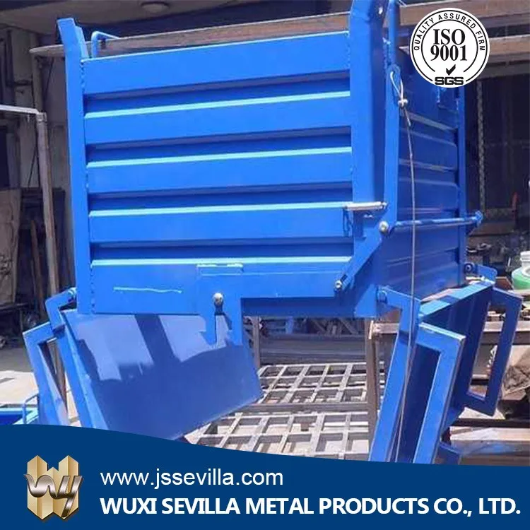 Steel Industrial Drop Bottom Container Bins - Buy Drop Bottom Container ...