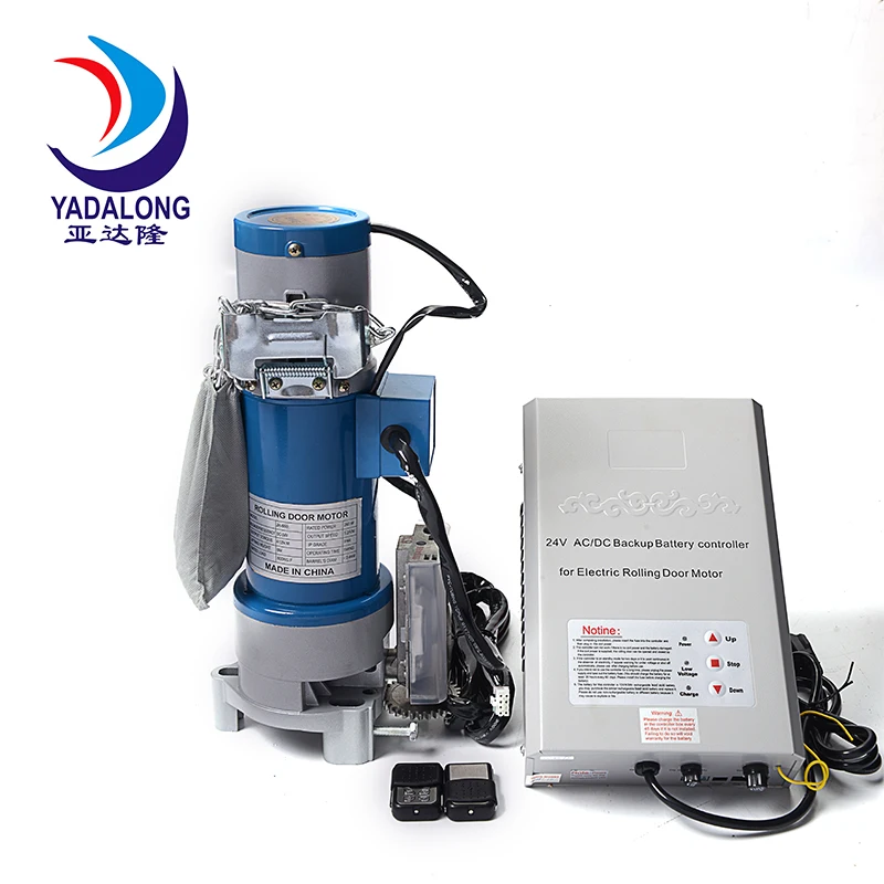 300kg Dc 24v Roller Shutter Door Side Motor With Ups Battery Backup ...