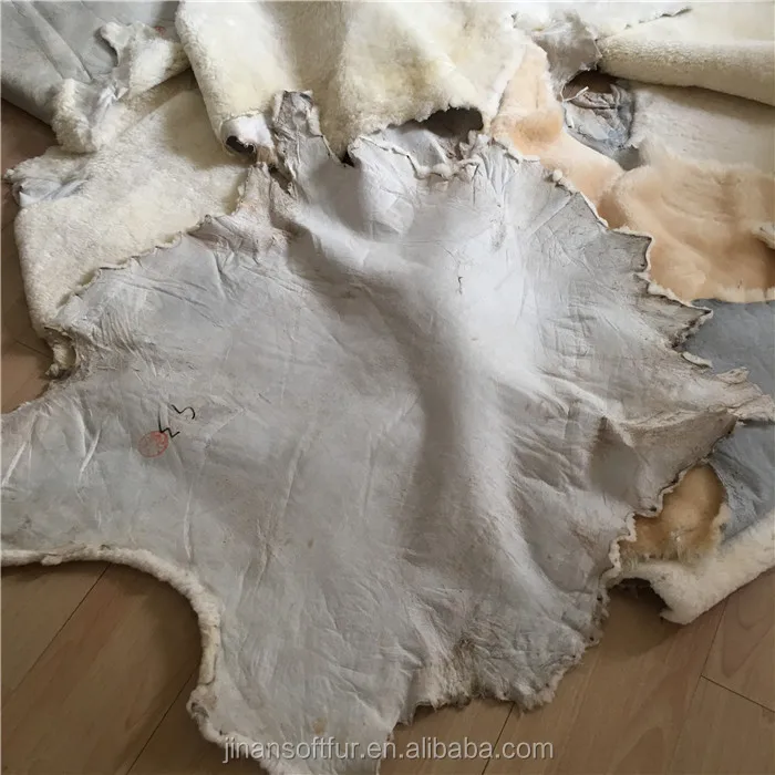Wholesale Shearling Sheepskin Lining - Real Sheepskin Fabric