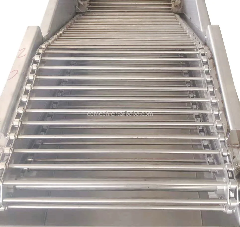 Customize Stainless Steel Rod Straight Wire Mesh Conveyor Belt for Food ...