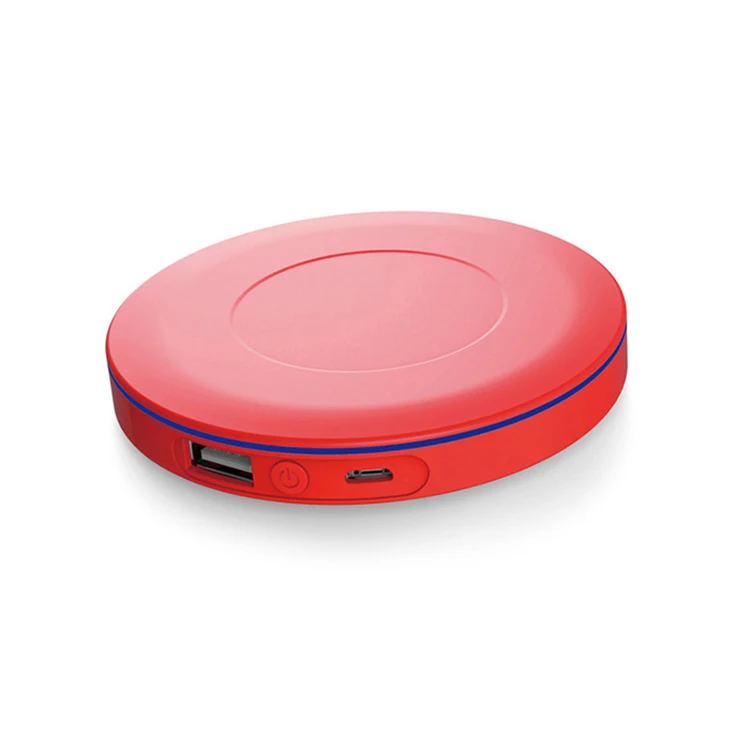 ODM OEM Power Bank Mini - Stackable Round Shape Battery