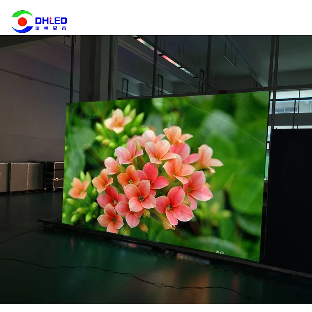 8k 4k Full Color Small Pixel Pitch P1.2 P1.5 P1.8 P2 Ultrathin Fixed ...