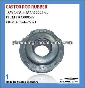 Toyota Parts #000587 Toyota Hiace Castor Rod Rubber Strut Bar Rubber ...