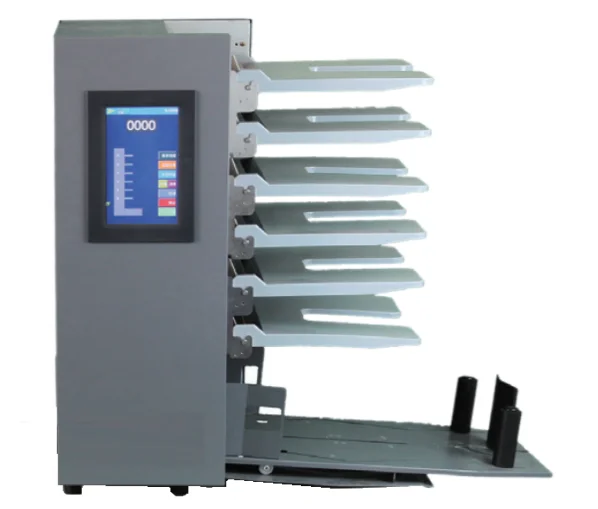 St-6t Automatic Paper Collator With 6 Bins For A3/a4 Size & Oem