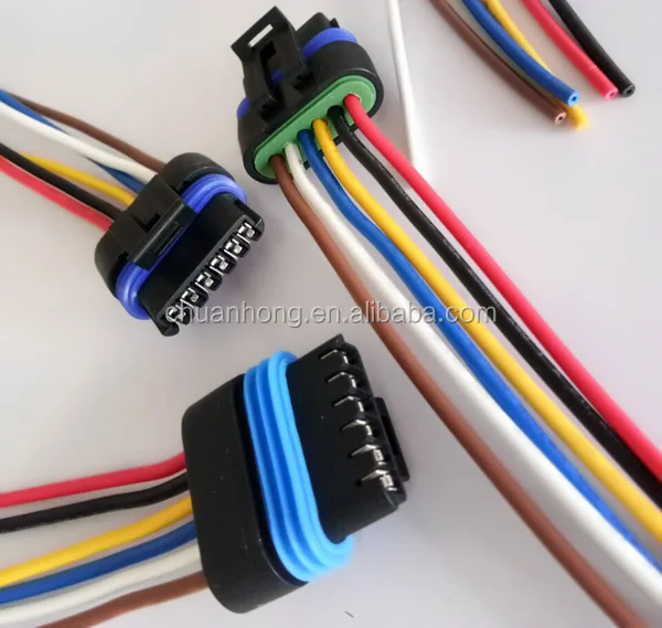 Receptacle Gehäuse 12162210 6 Weg Connector Pigtail Kabelbaum Für Gm ...