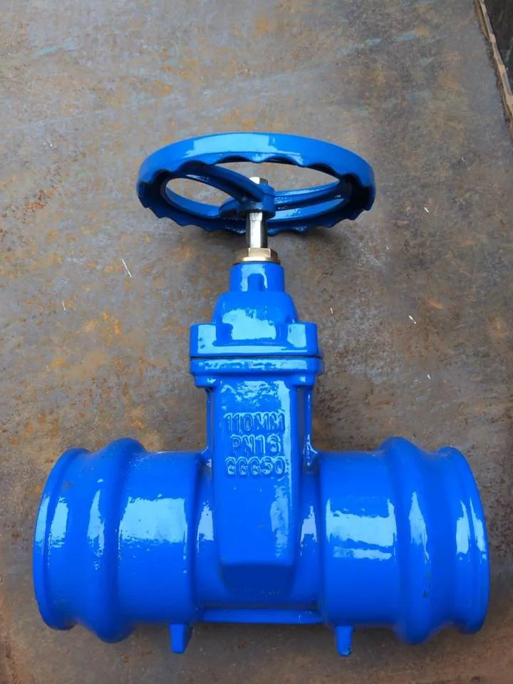 Socket End Gate Valve With Stem Cap,Size 110mm - Buy Socket End Gate ...