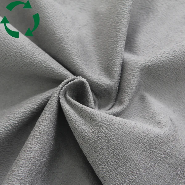 Recycled Polyester Weft Knitted Micro Suede Fabric - Buy Weft Knitted ...