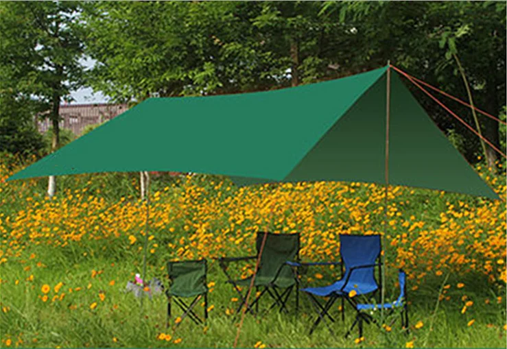 Lightweight Tear-resistance Waterproof Sunshade Fly Tarp Rain Fly Tent ...