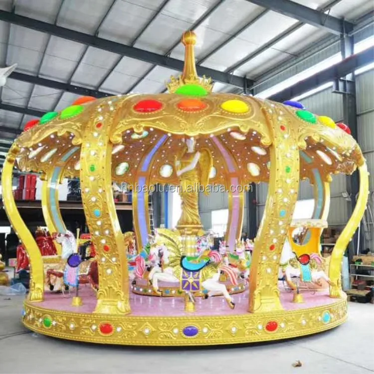 Luxury Carousel - Outdoor Playground Amusement Rides