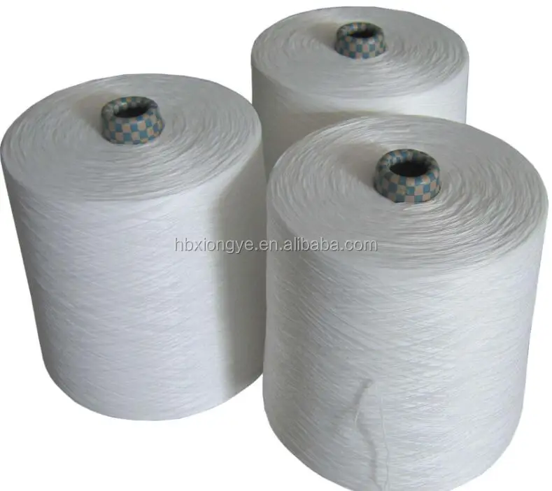 1.25kg/cone Recycled Spun Polyester Plastic Bobbin Yarn - Buy 1.25kg ...