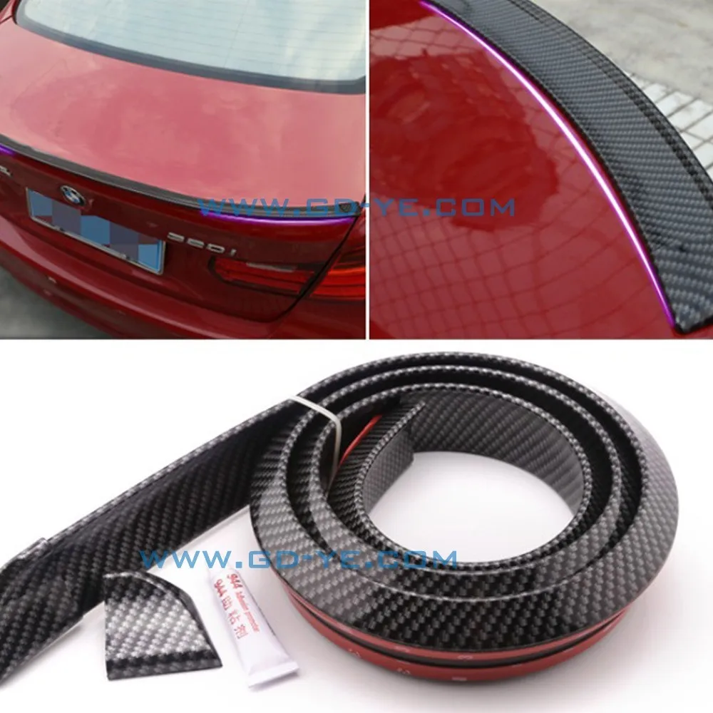 Car Accessories Trunk Front Lip Spoiler - Buy Universal Front Lip ...