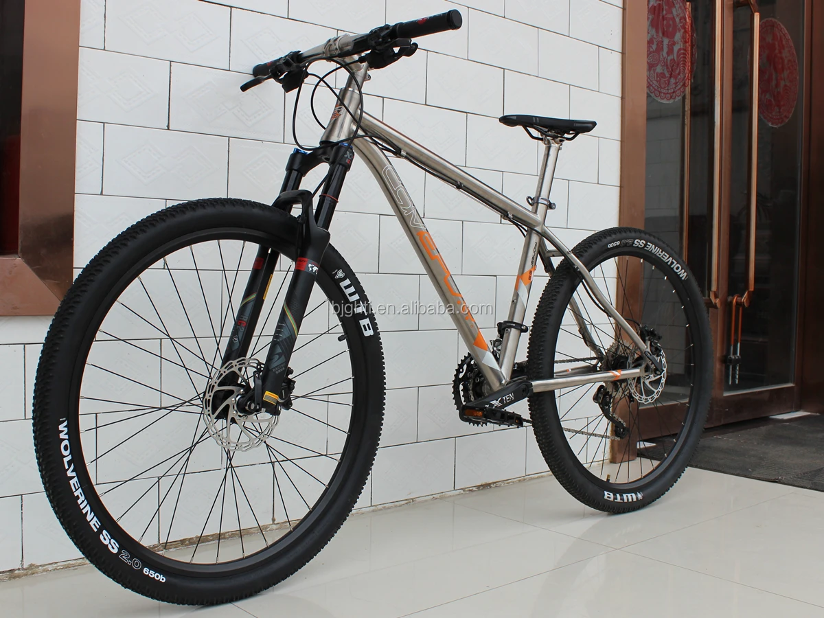 Comeplay Chinese Titanium Custom Mountain Bike Bicycle Ti3al2.5v Mtb ...