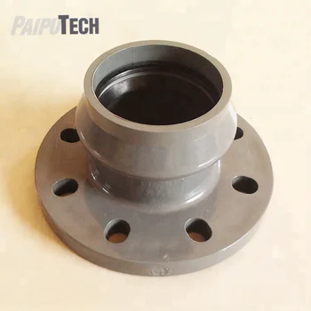 High Pressure Pn16 Large Pvc/upvc Socket End Flange Joint With Rubber ...