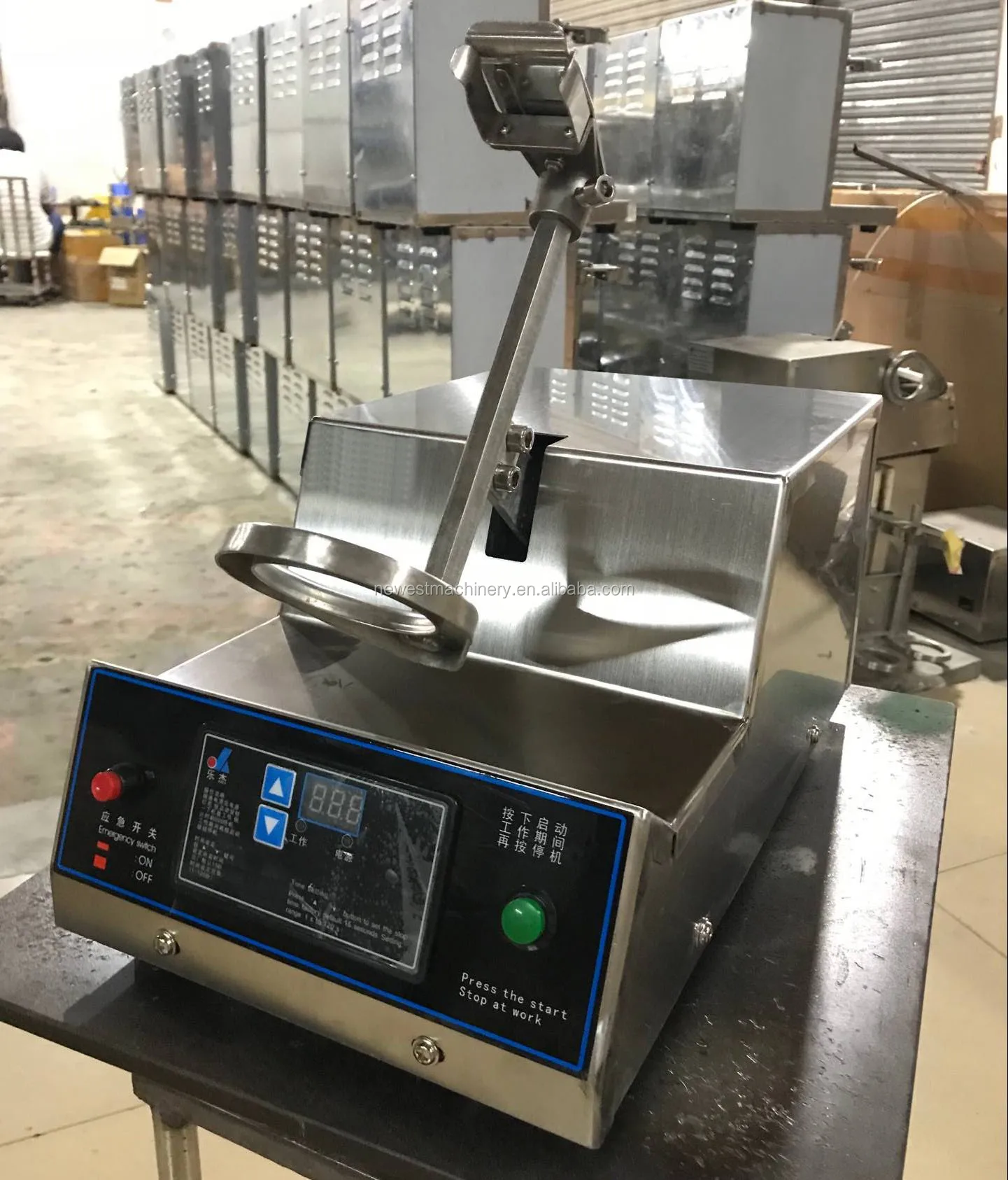 Digital Control Horizontal Bubble Boba Milk Tea Shaker,Auto Milk Tea ...