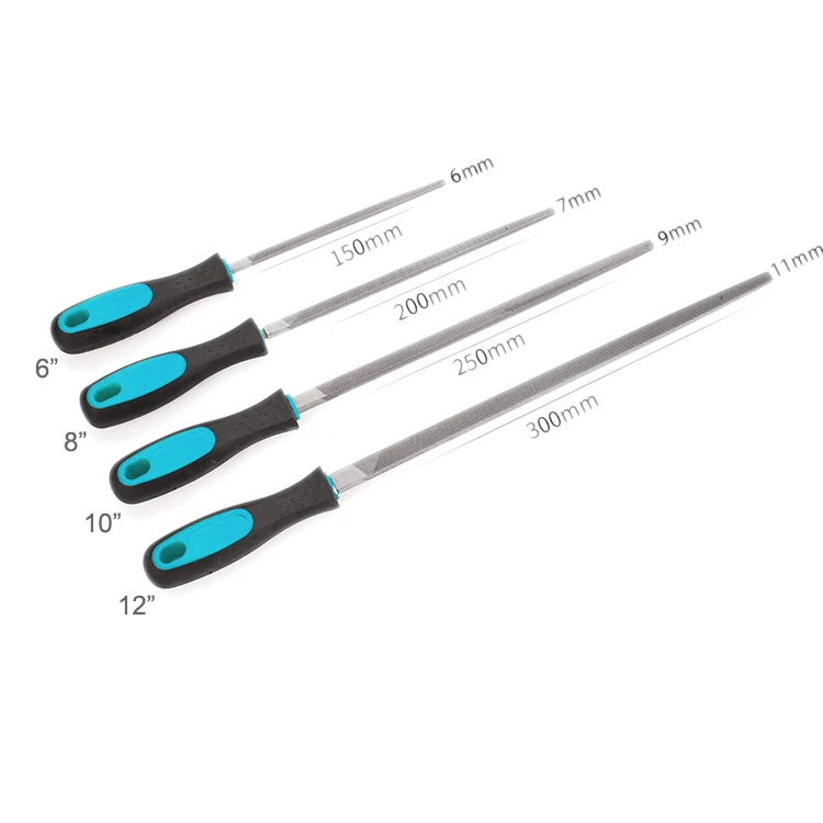 High Carbon Steel Files Size 6 8 10 12 Inch Bastard Second Smooth Cut ...