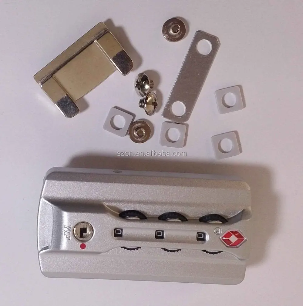 Tsa Accepted Combination Box Lock/tsa Combination Travel Bag Zipper ...